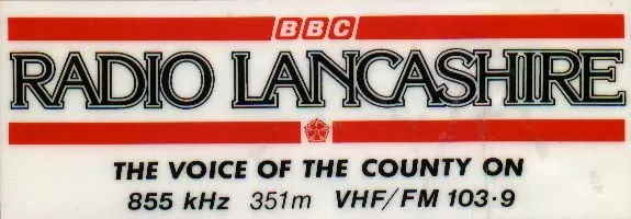 BBC Radio Lancashire "The Voice of the County" sticker | The UK Radio ...